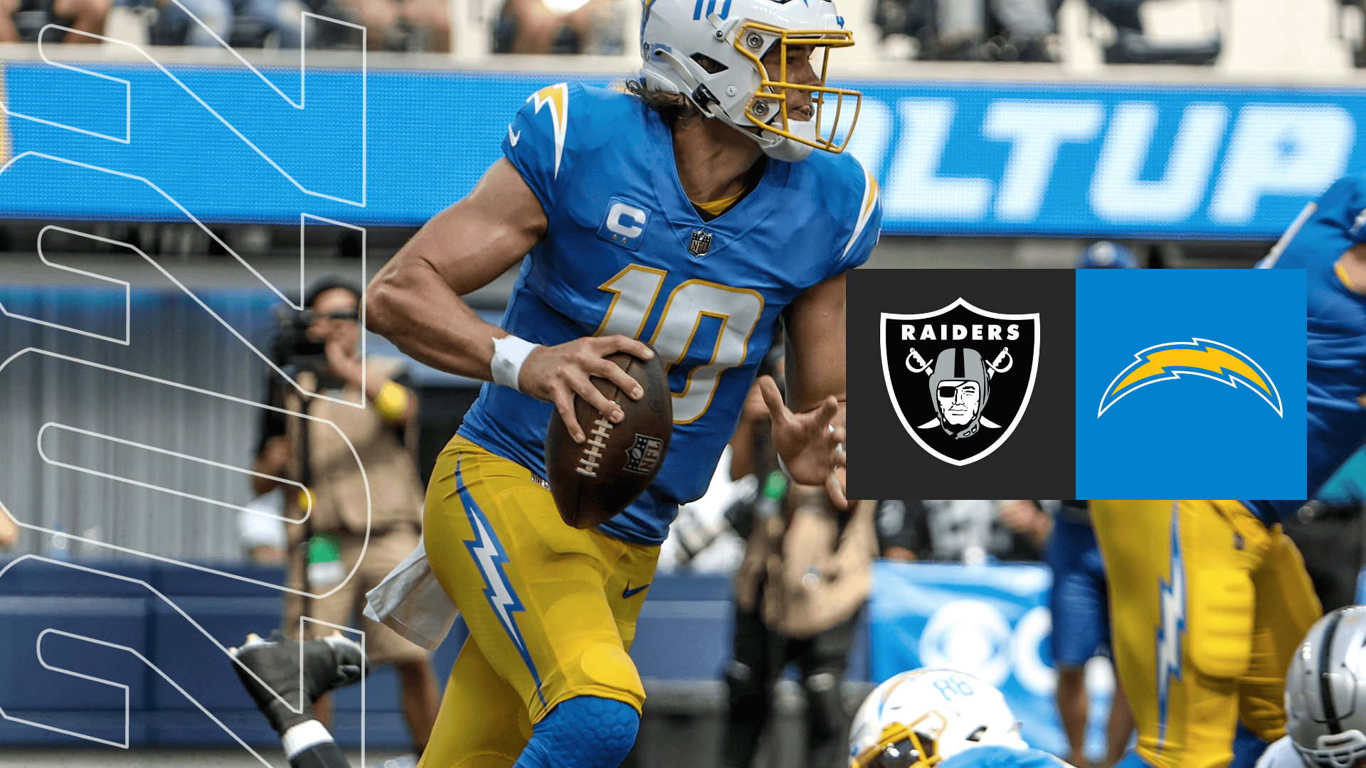 Watch Raiders @ Chargers Live Stream | DAZN TH