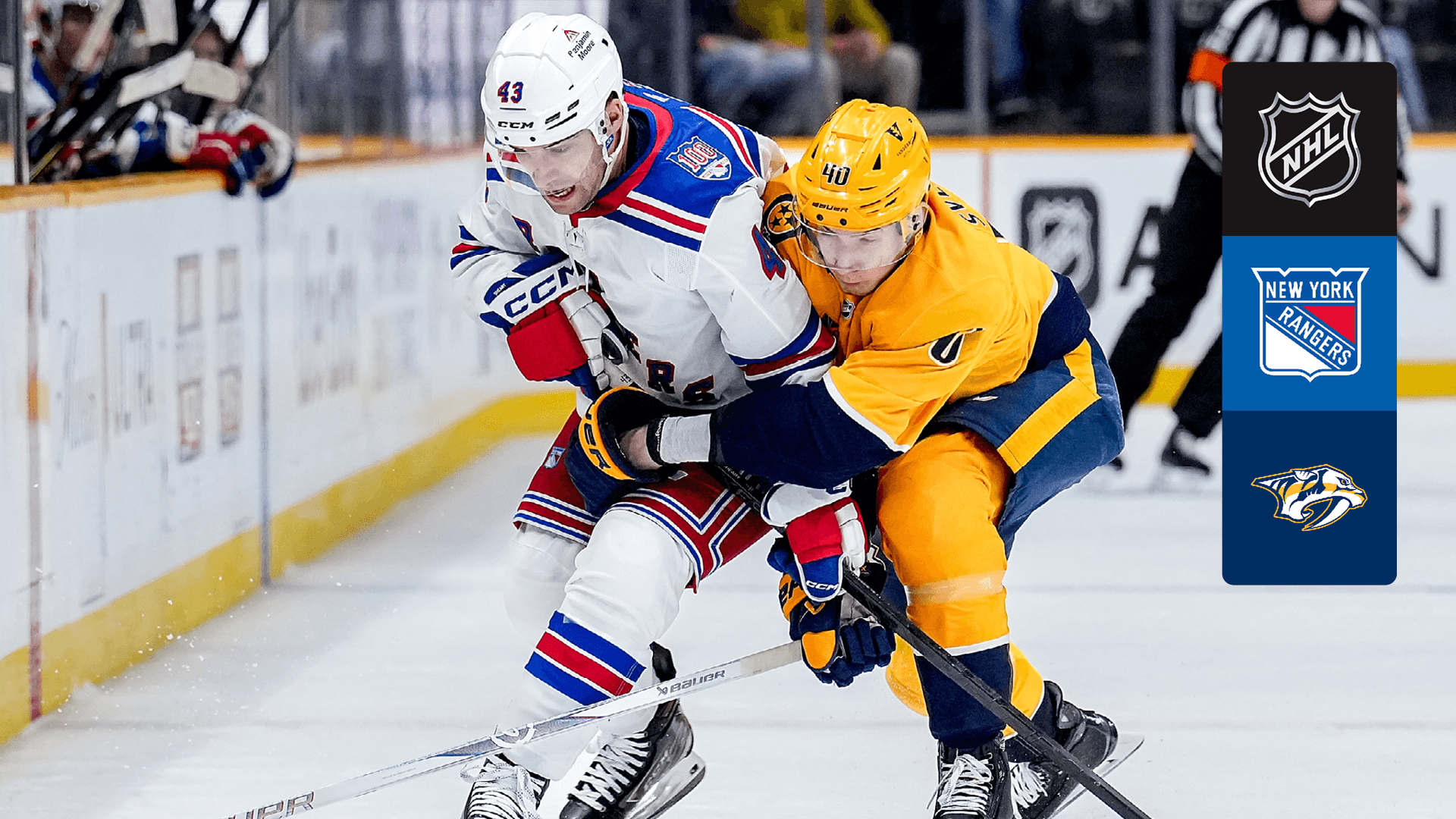 Rangers vs. Predators in Diretta Streaming | DAZN IT