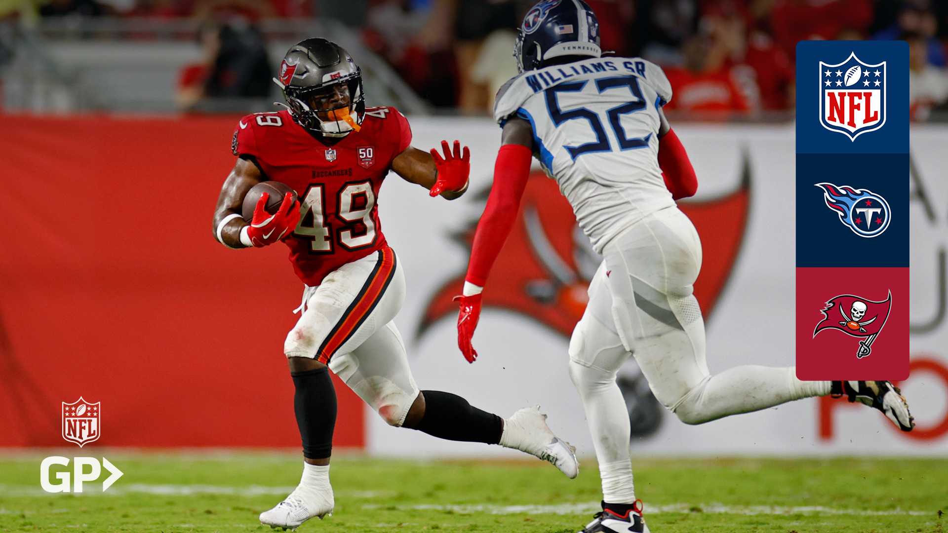 Watch Titans @ Buccaneers Live Stream | DAZN NZ