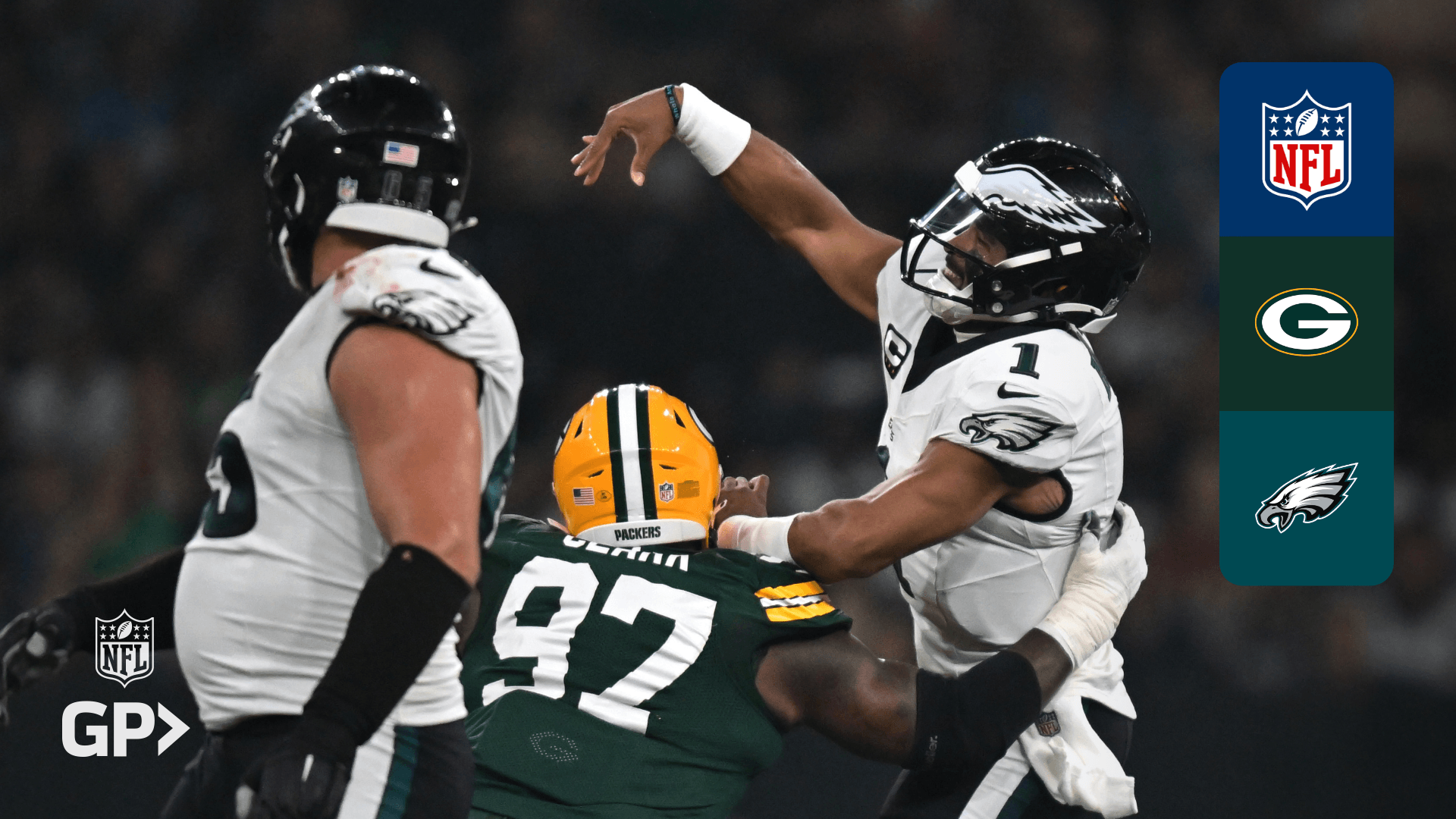 Watch Packers @ Eagles: Highlights Online | DAZN NE