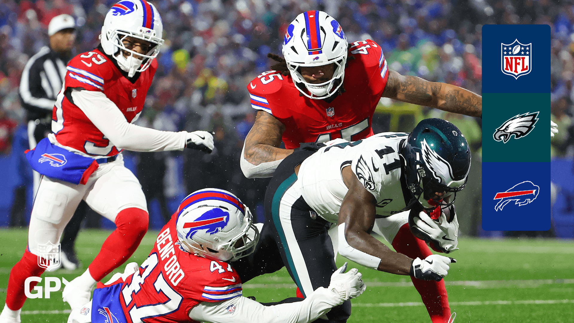 Watch Eagles @ Bills Live Stream Online | DAZN BR