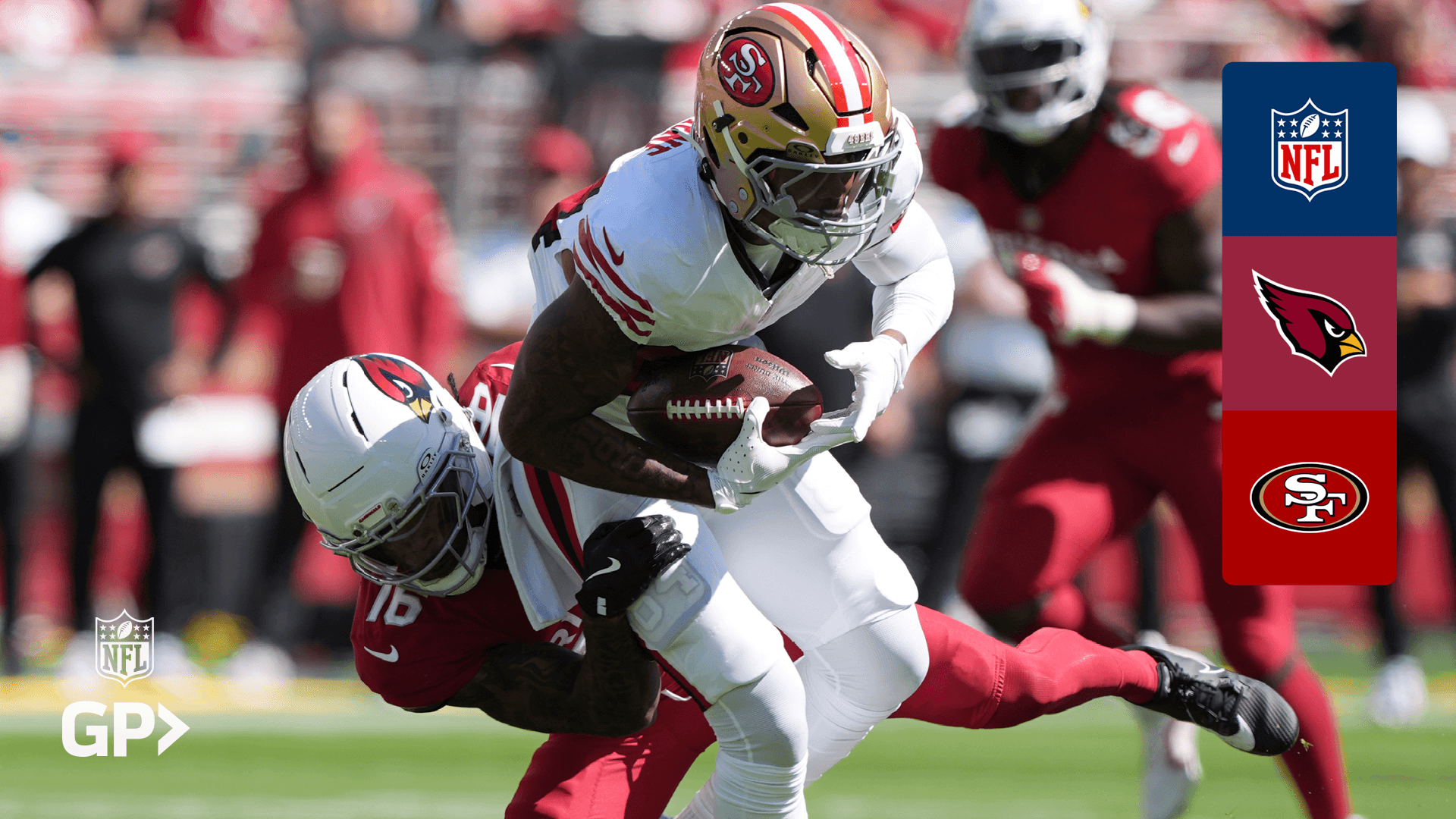 شاهد البث المباشر لـ Cardinals @ 49ers | DAZN SA