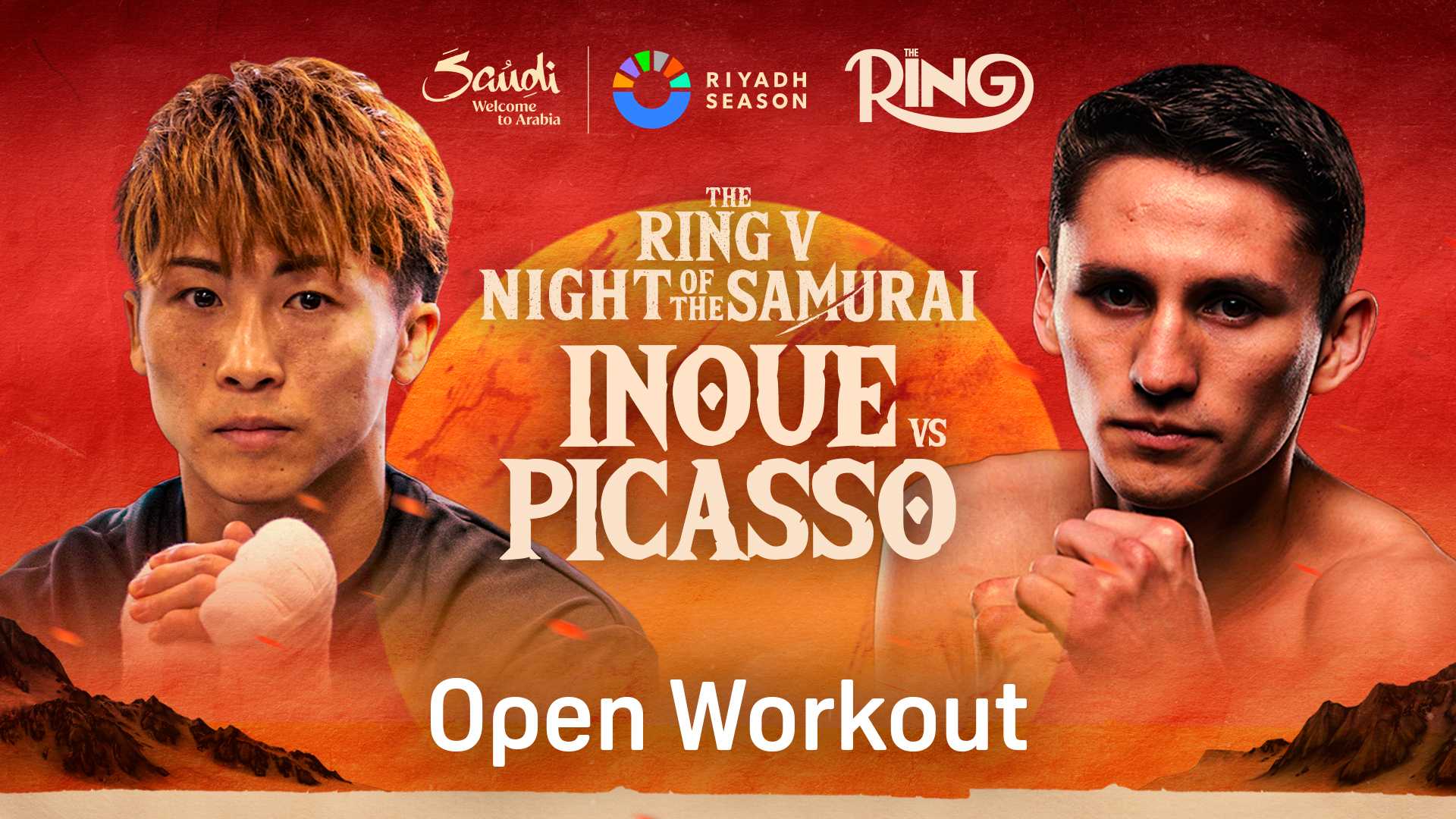 Regarder The Ring V: Entraînement Public en Direct Live | DAZN CA