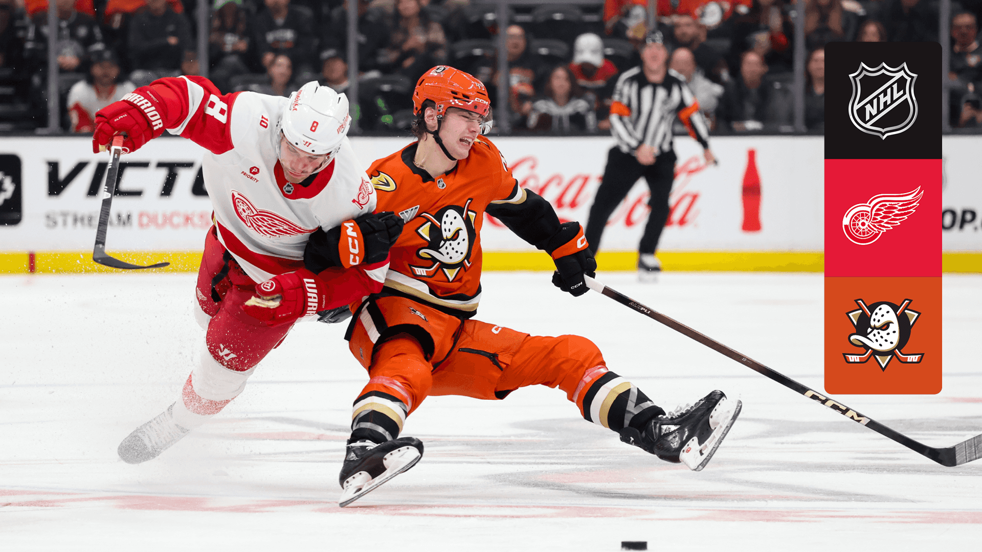 Watch Red Wings @ Ducks Live Stream Online | DAZN AE
