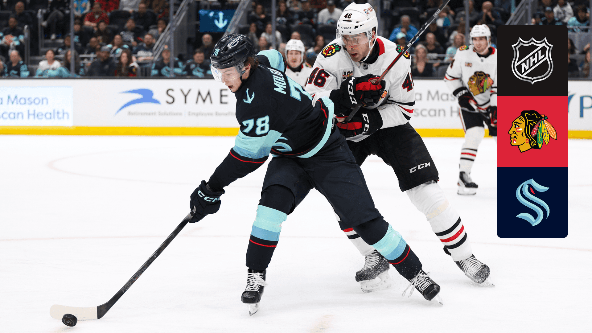 Watch Blackhawks @ Kraken Live Stream Online | DAZN PH