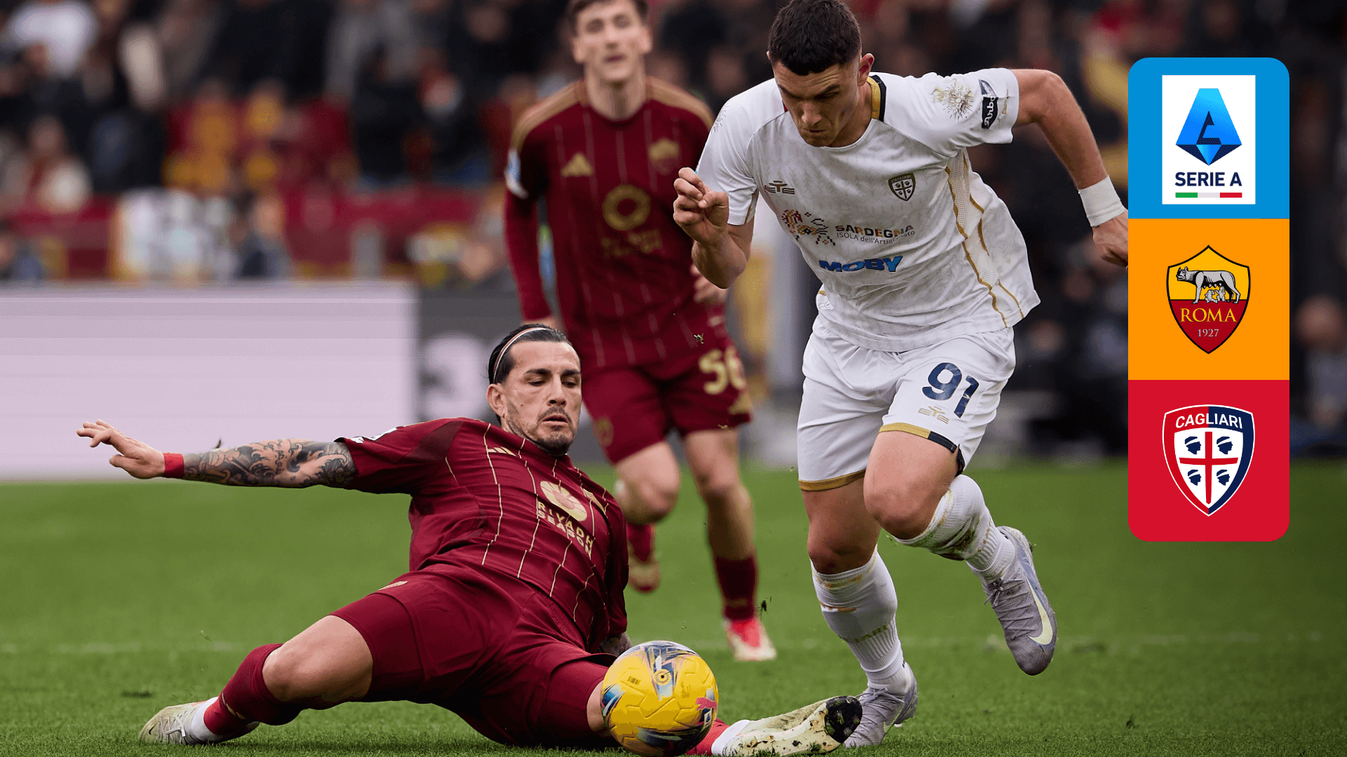 Watch Roma - Cagliari Live Stream | DAZN AT
