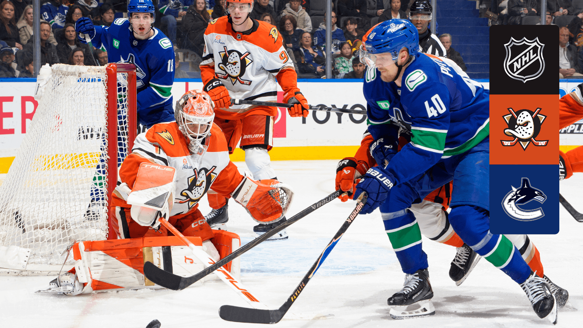 Watch Ducks @ Canucks Live Stream Online | DAZN GB
