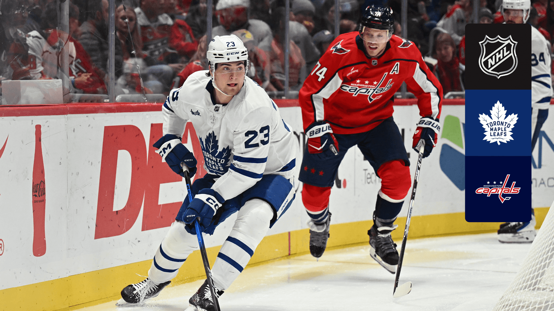 Watch Maple Leafs @ Capitals Live Stream Online | DAZN IE