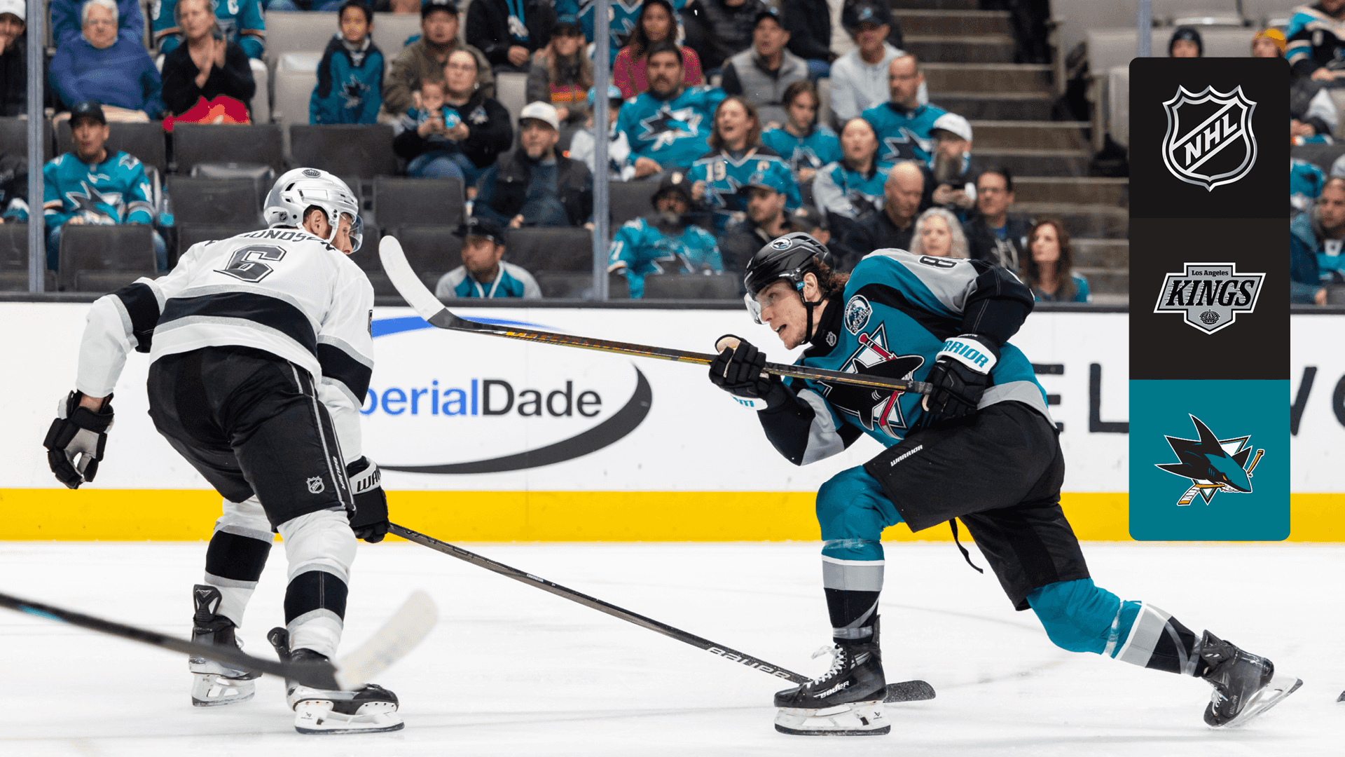 Watch Kings @ Sharks Live Stream Online | DAZN IN