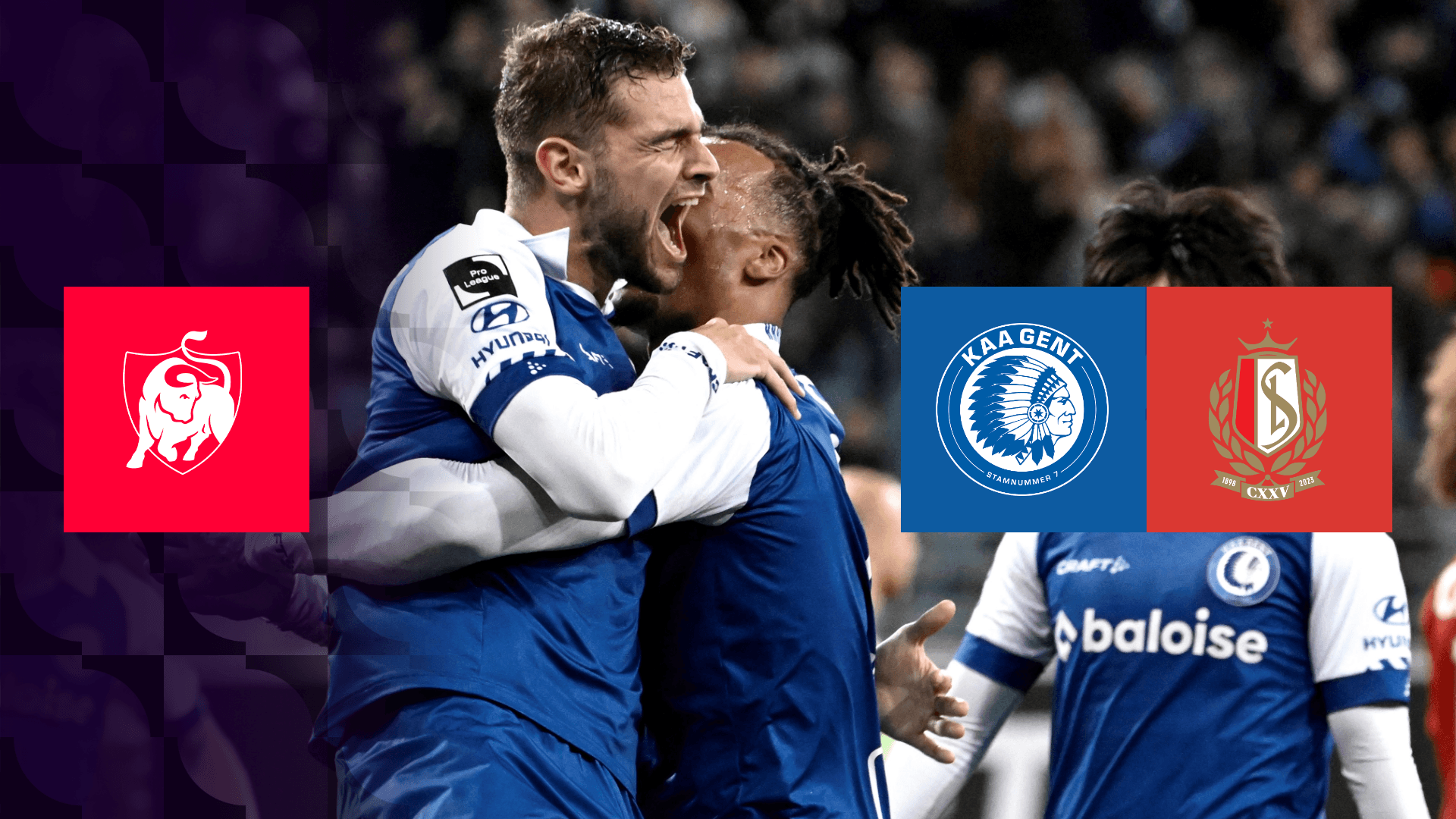 Watch KAA Gent - Standard de Liège Live Stream | DAZN BE