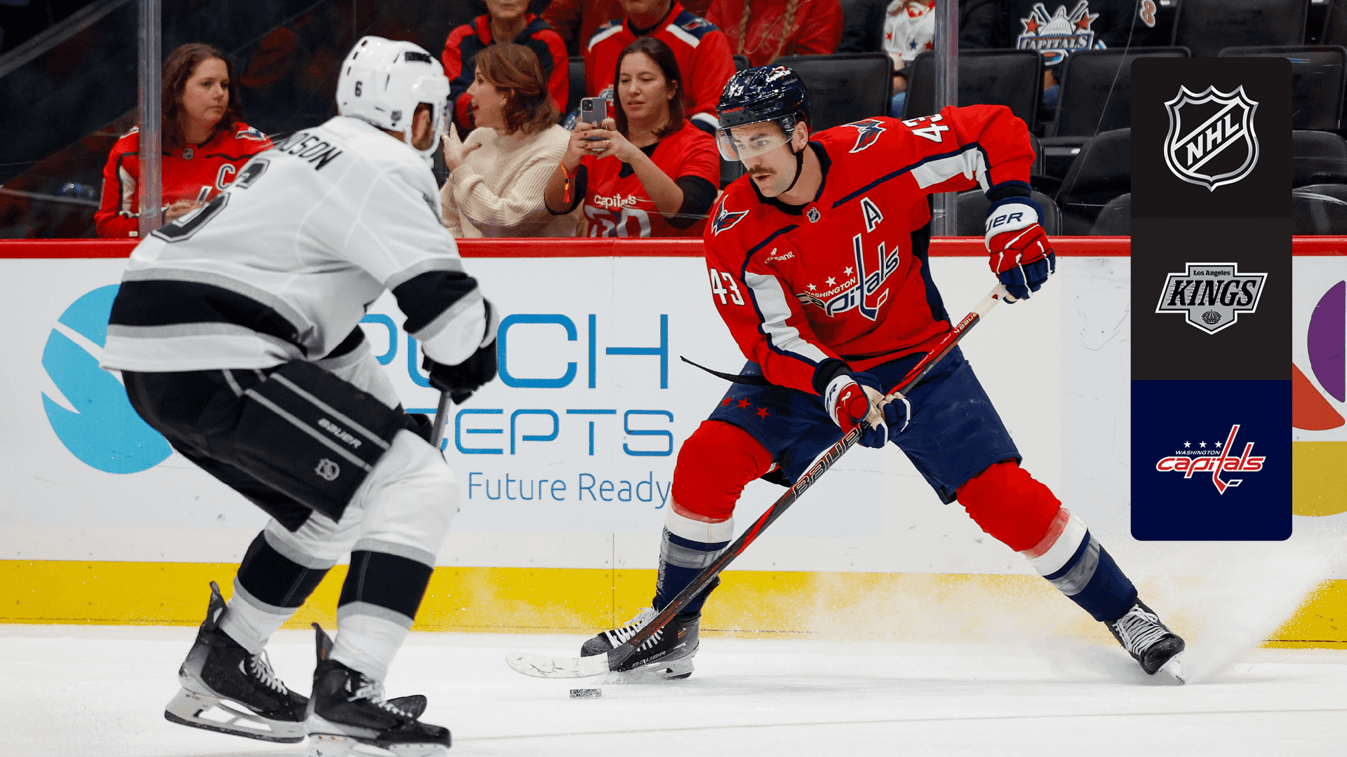 Watch Kings @ Capitals Live Stream Online | DAZN TF