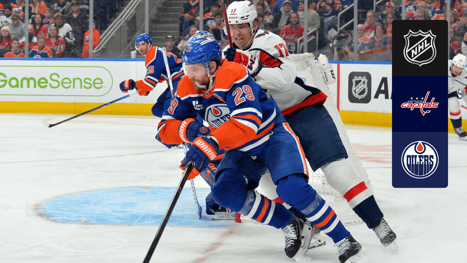 Watch Capitals @ Oilers Live Stream Online | DAZN SO