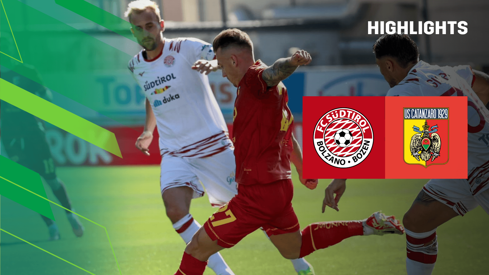 Watch Südtirol v Catanzaro Live Stream | DAZN IT