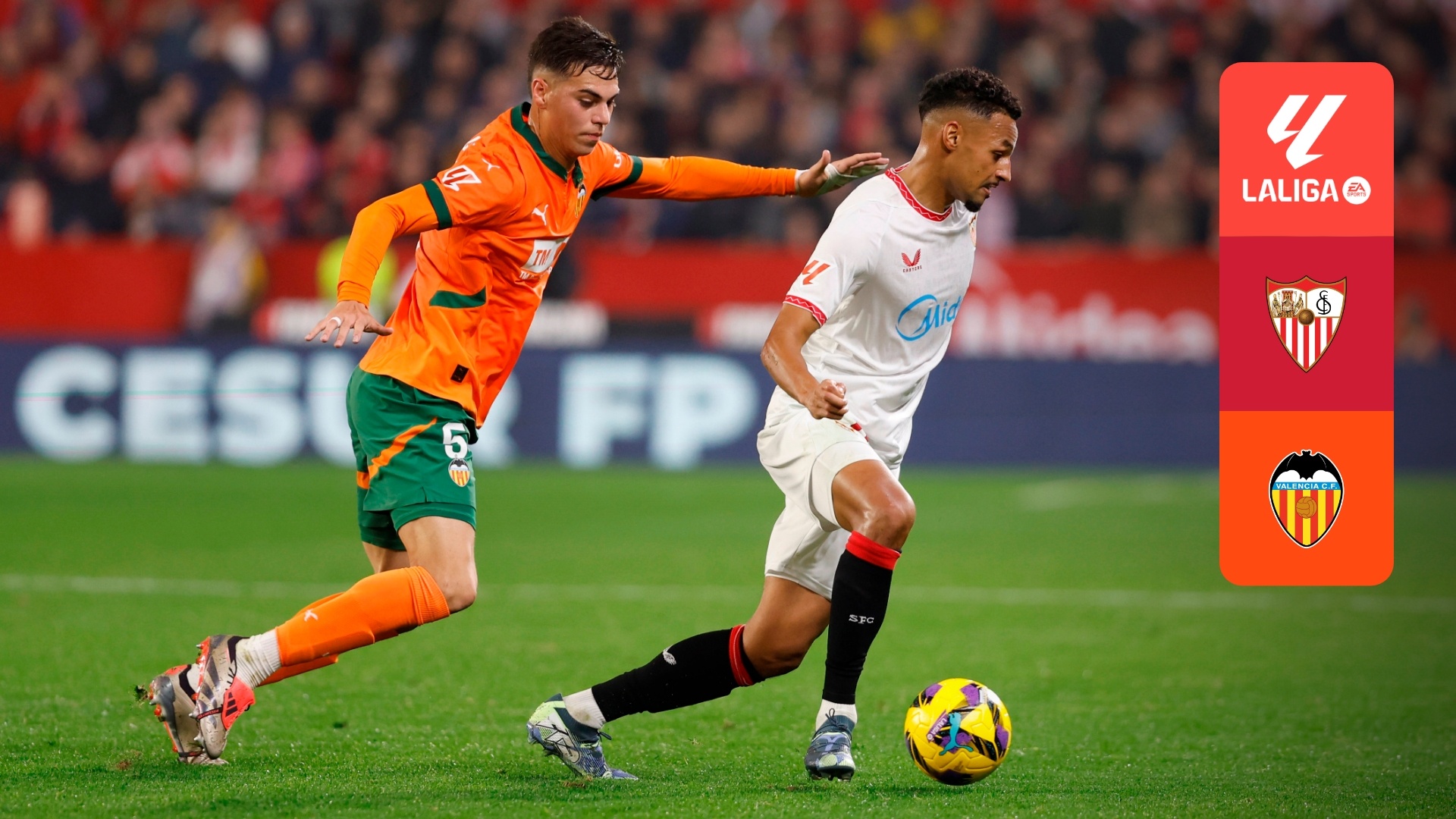 Watch Sevilla x Valencia Live Stream | DAZN PT