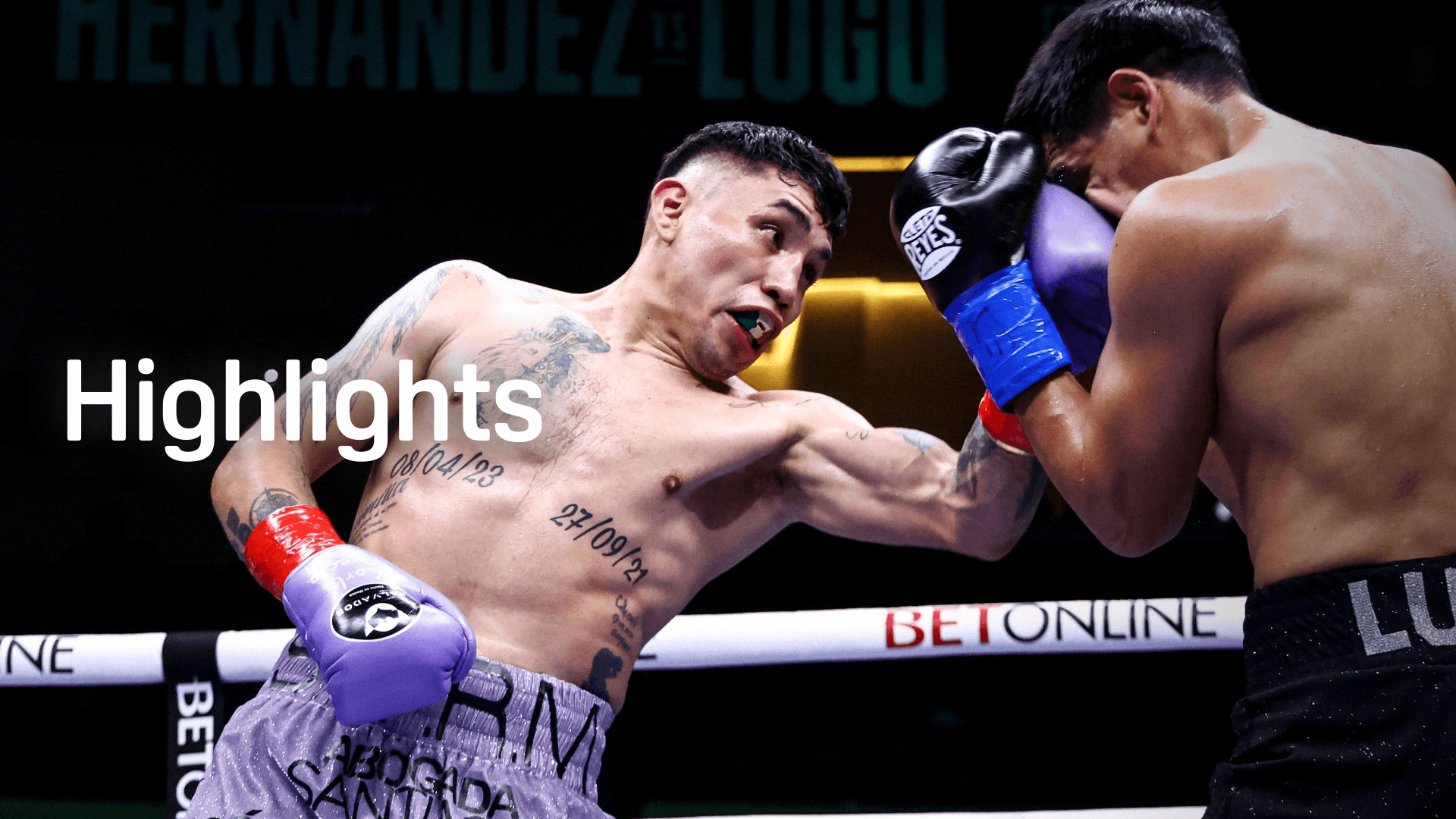 Watch Hernandez vs. Lugo: Fight Highlights Online | DAZN US