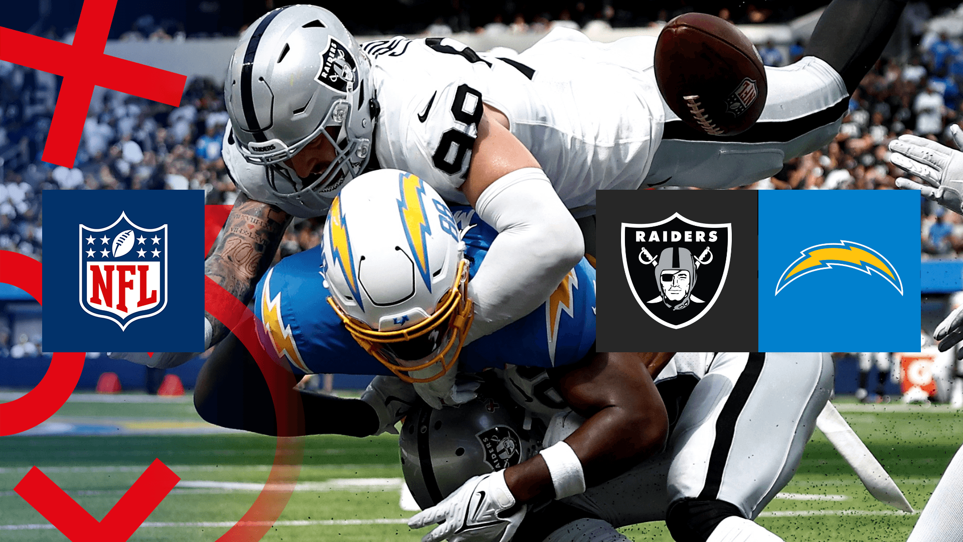 Las Vegas Raiders @ Los Angeles Chargers in Diretta Streaming | DAZN IT