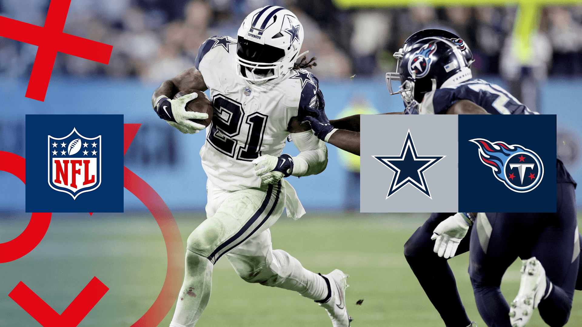 Dallas Cowboys @ Tennesse Titans in Diretta Streaming | DAZN IT