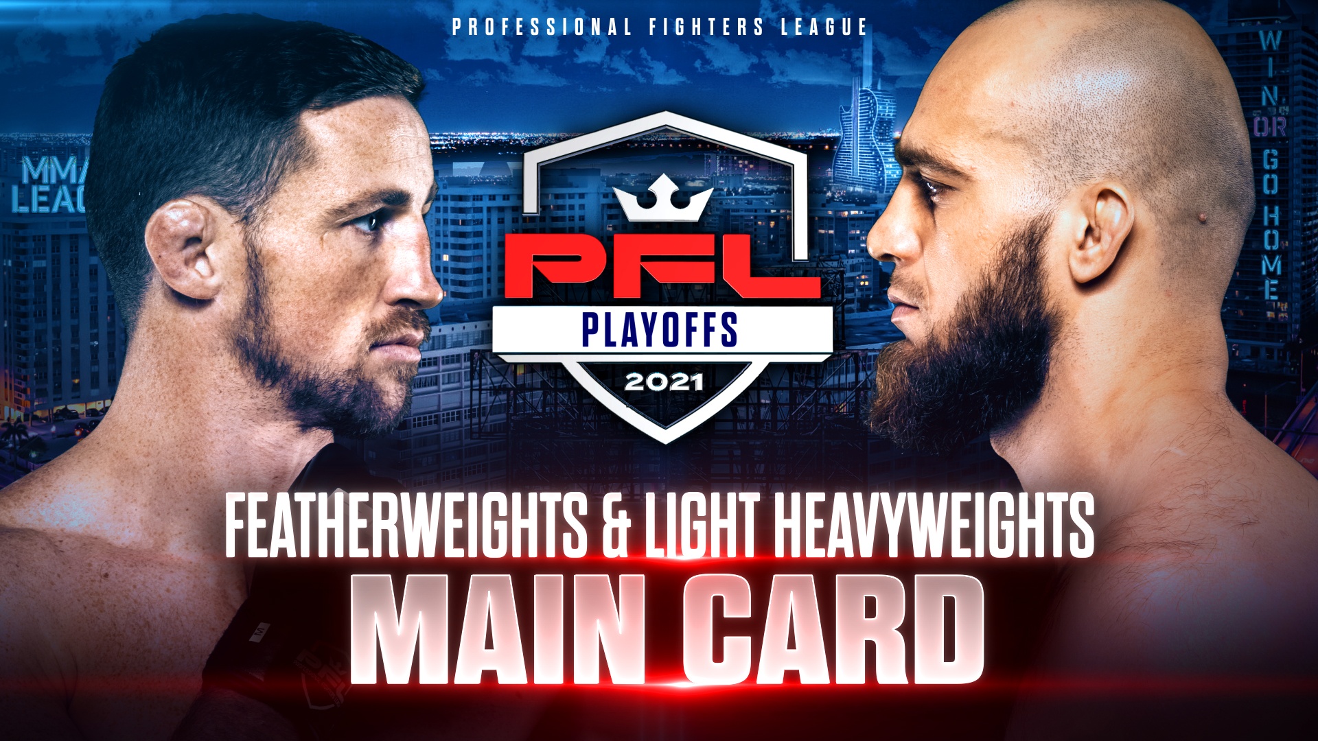 Watch PFL 9: Featherweight & Light-Heavyweight Playoffs Online | DAZN AU